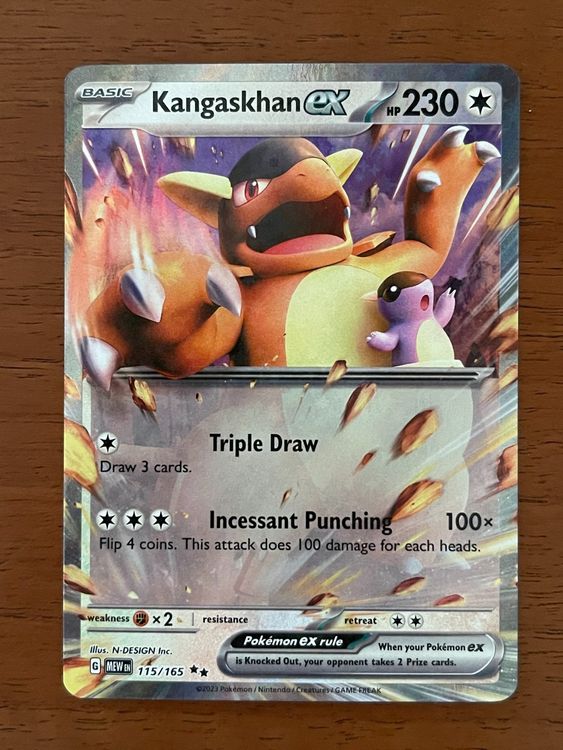 Kangaskhan ex - Pokemon 151 (Neu (gemäss Beschreibung)) in Wilen b ...