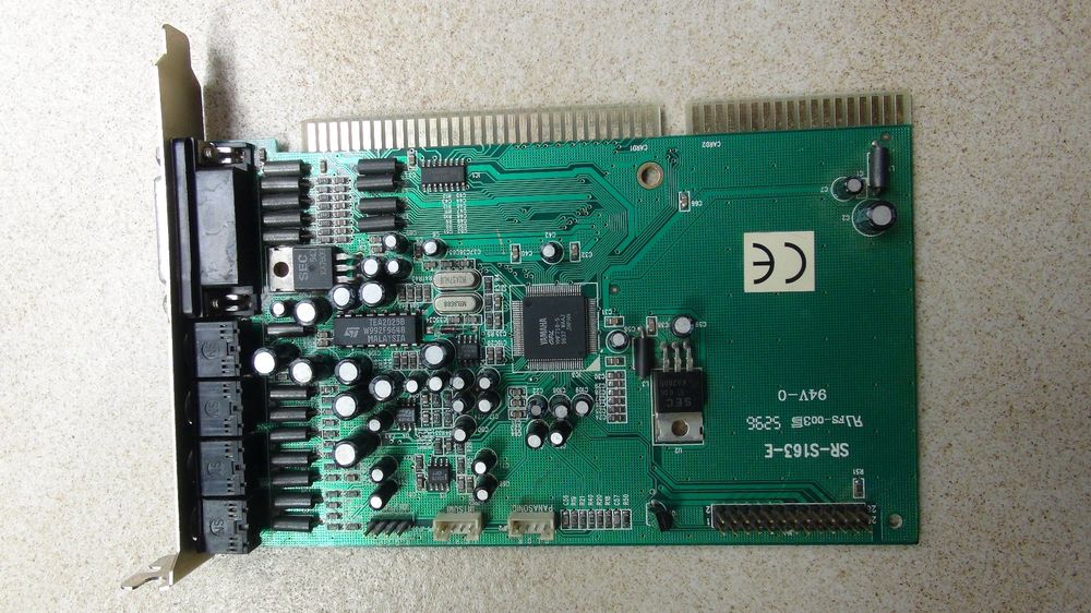 Yamaha SR-S163-C OPL YMF718-S chip 16-bit ISA sound card | Kaufen auf ...