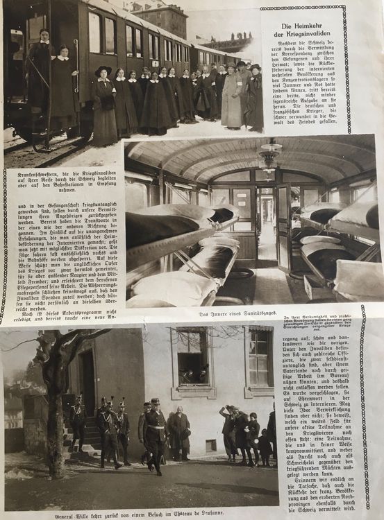 1. Weltkrieg, Kriegsinvalide, Romandie, General Wille, 1915 | Kaufen auf Ricardo