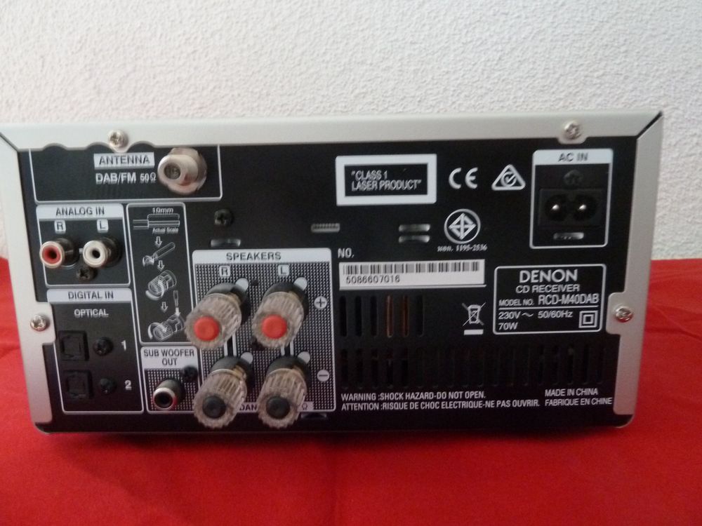 Denon Micro System RCD-M 40 DAB+ | Kaufen auf Ricardo