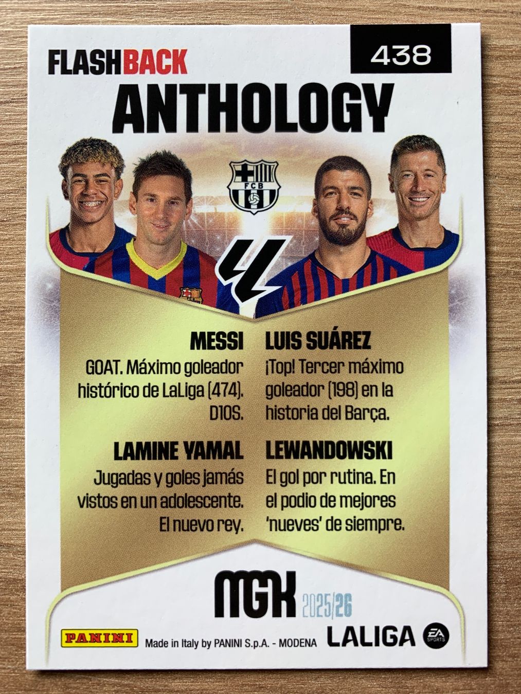 Soccer Messi / Lamine Flashback Anthology Elite MGK 25/26 (Gebraucht ...