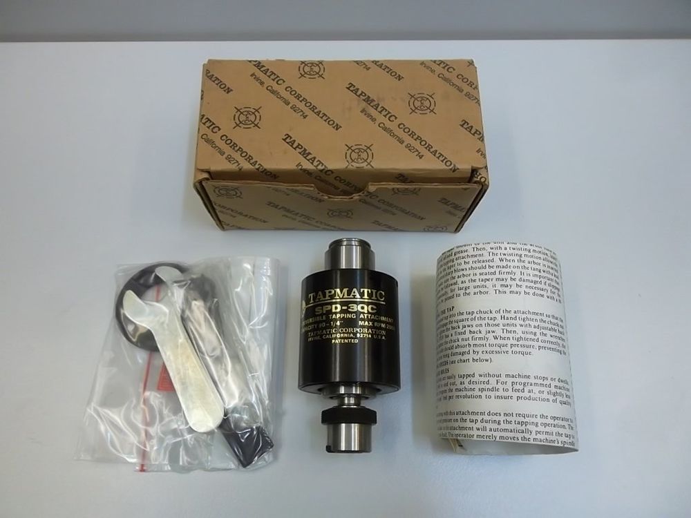 TAPMATIC Gewindeschneidapparat SPD-3QC (neu) (Neu und originalverpackt ...