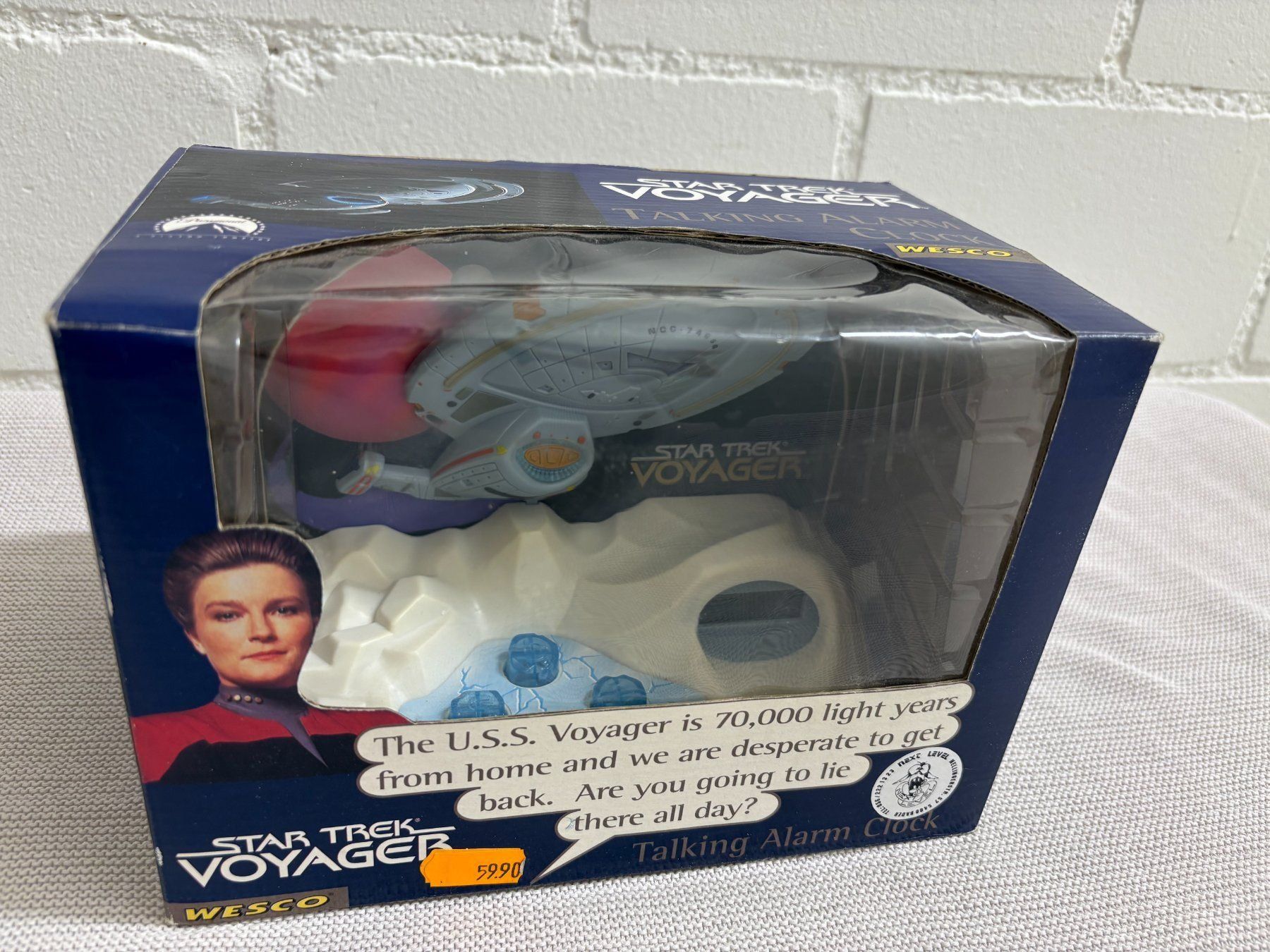 NEU STAR TREK VOYAGER - Wecker von 1996 (Neu und originalverpackt) in ...