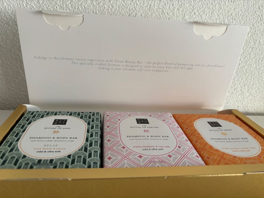 Rituals Geschenkset Clean Beauty Bar Set 3 x 100g # 1 NEU (Neu und ...