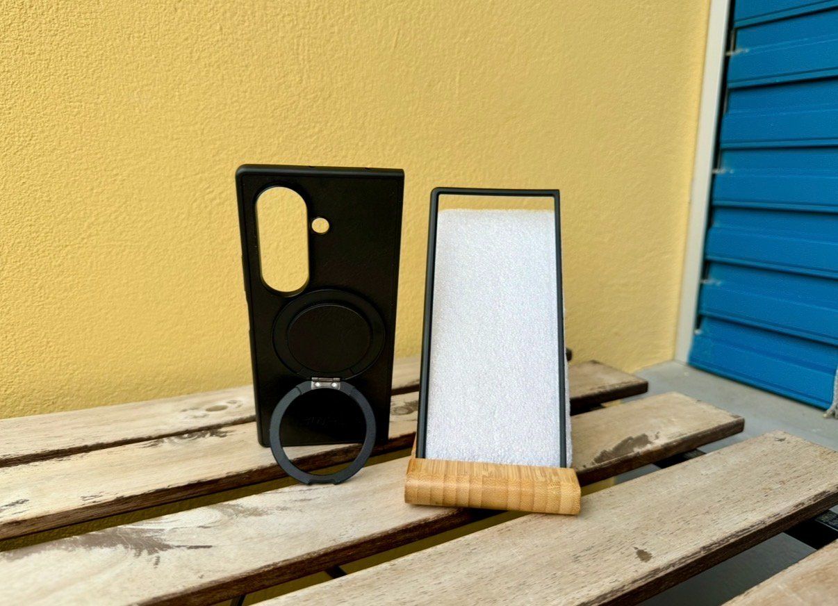 Coque de luxe pour Samsung Galaxy Z Fold 7 noir - NEUF (Neuf avec ...