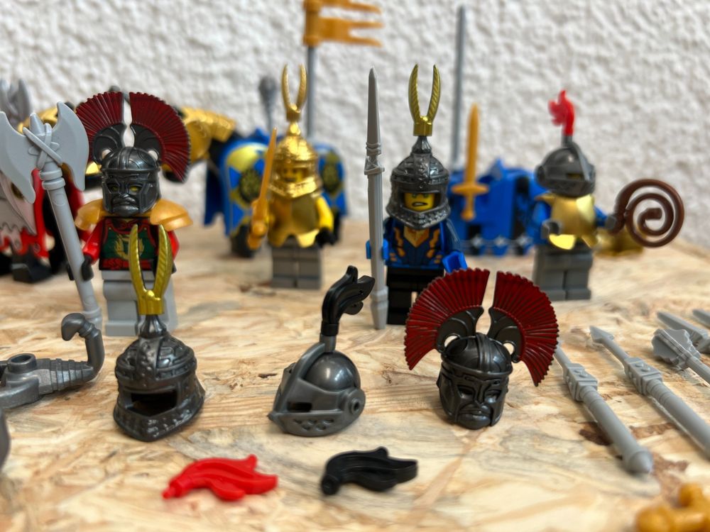 mittelalteres Ritter Set, komplett mit Figuren und Zubehör!! (Neu ...