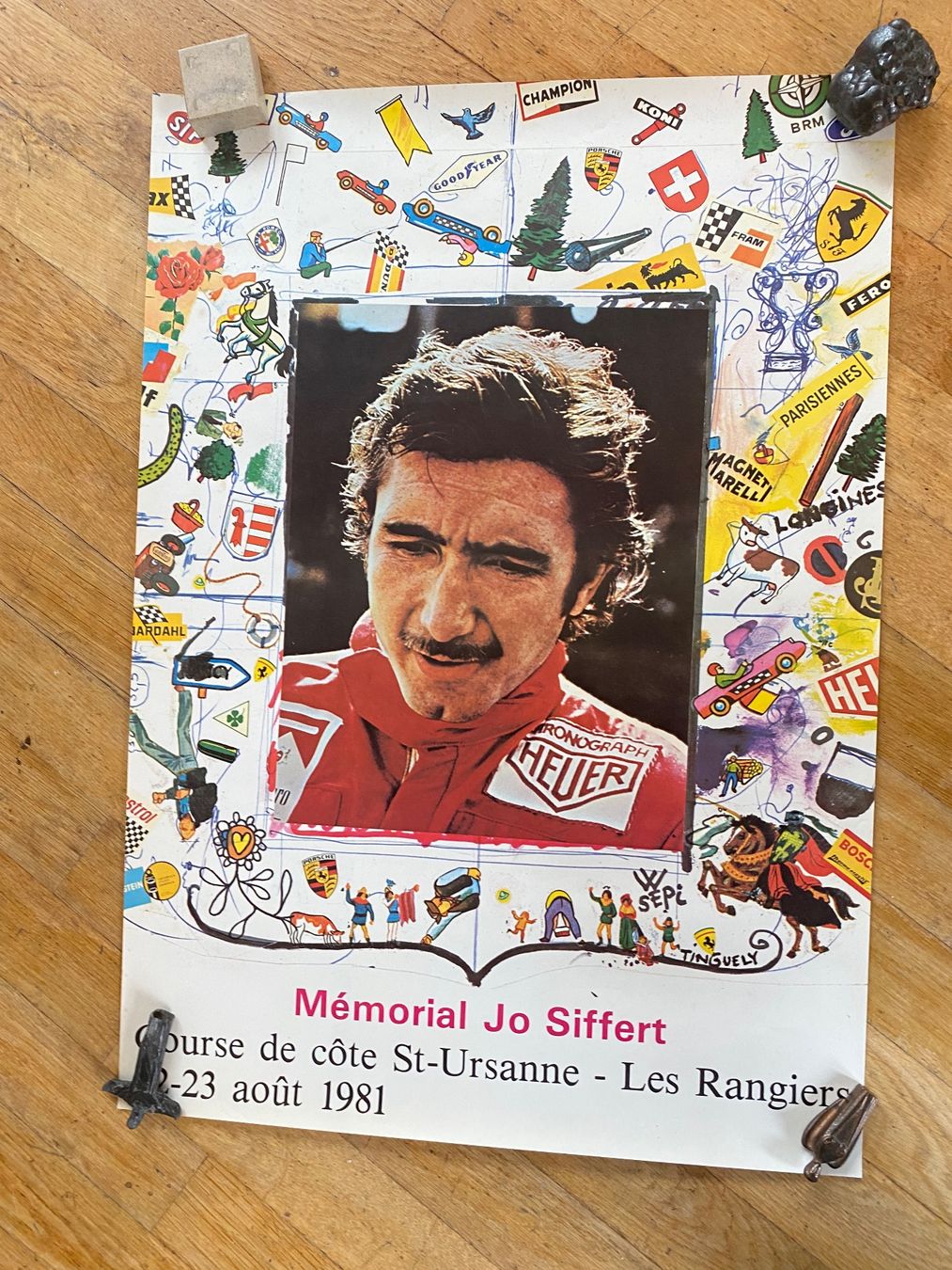 Plakat Jo Siffert Memorial Jean Tinguely (Gebraucht) in solothurn für ...