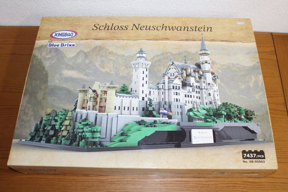 Xingbao BlueBrixx Schloss Neuschwanstein m. Lego kompatibel | Kaufen ...