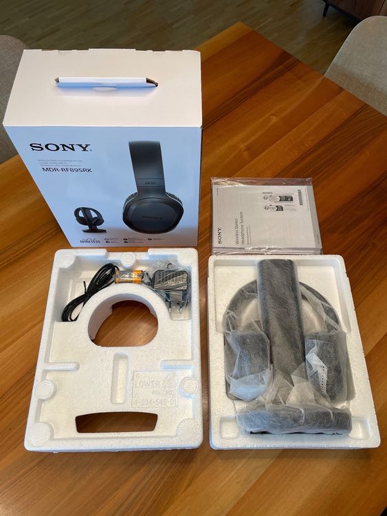 Sony MDR-RF895RK Wireless Stereo Kopfhörer System (Neu und ...