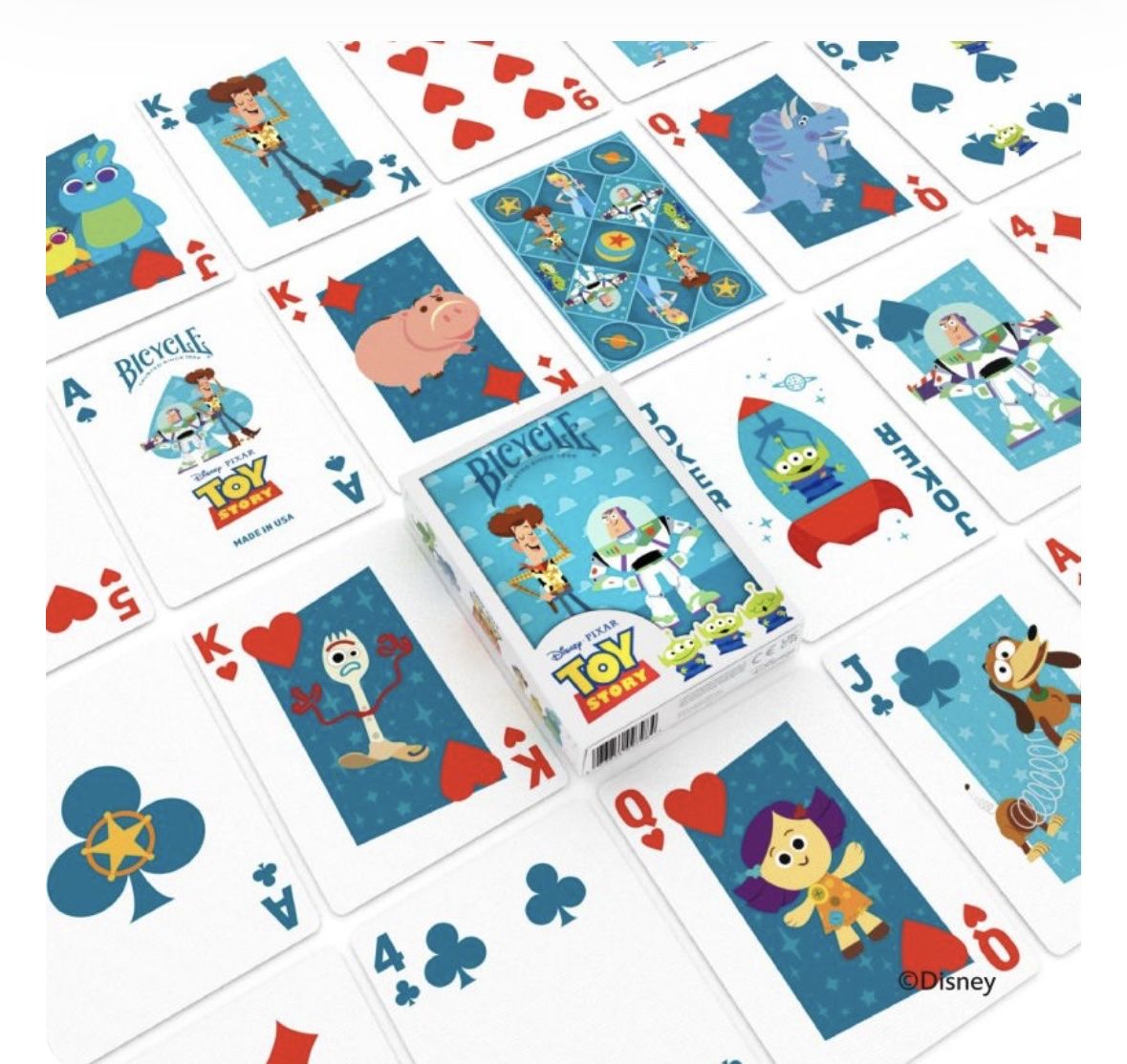 Disney Toy Story inspired playing cards by Bicycle® (Neu und originalverpackt) in Collombey für ...