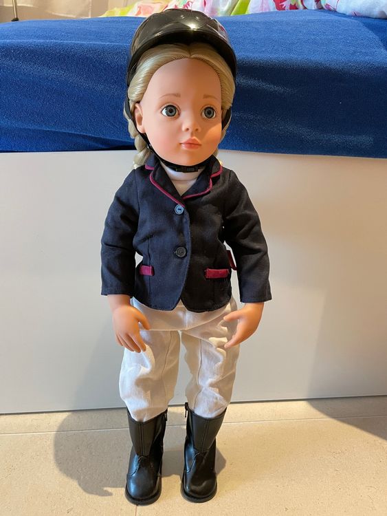 Götz Happy Kidz Spielpuppe Anna die Reiterin 45 cm Puppe | Kaufen auf ...