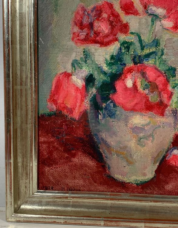 Henry Kläui (1880-1962) Stilleben Gemälde Mohnblumen (Gebraucht) in Root für CHF 225 – mit ...