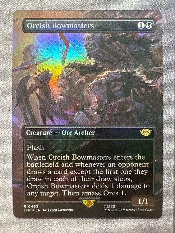 Orcish Bowmasters FOIL Variant 0433 Lord of the Rings (Neu (gemäss ...