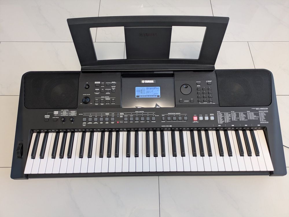 Yamaha PSR-E463 Keyboard (Gebraucht) in Uznach für CHF 185 – nur Abholung auf Ricardo kaufen