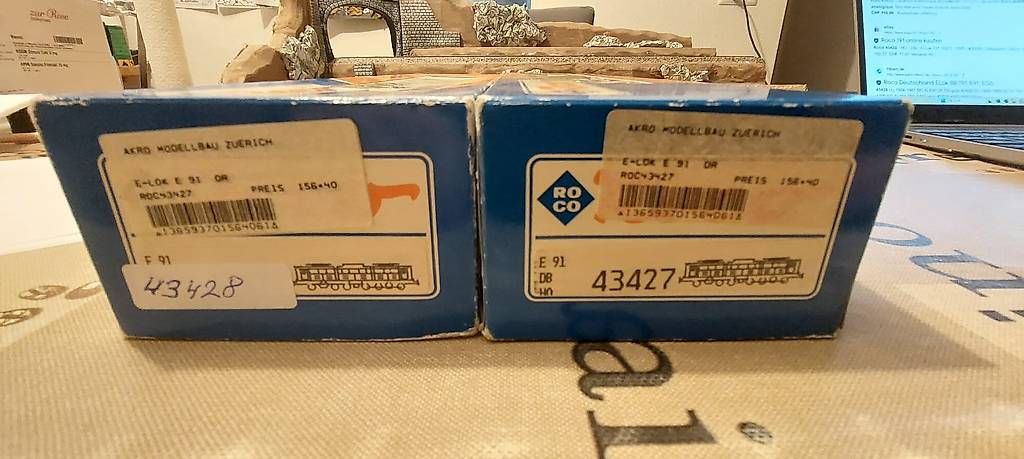 Roco 43428 E-Lok DR BRE 91 07 (Neu (gemäss Beschreibung)) in Schwändi ...