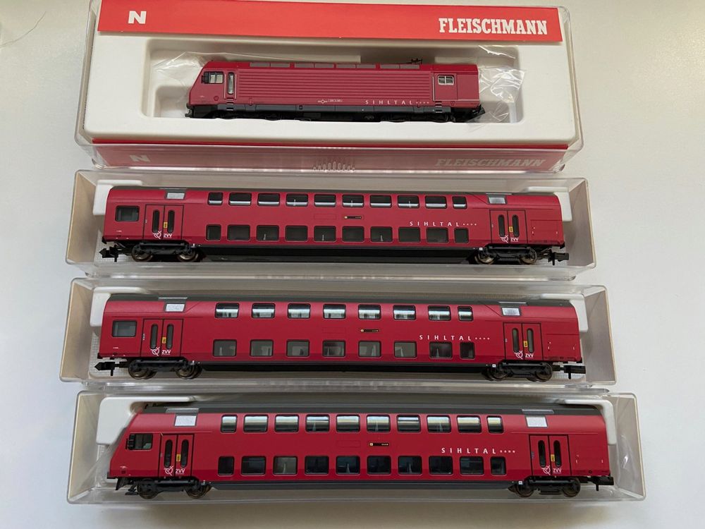 Fleischmann SZU S-Bahn Zug, Spur N - Letzte Möglichkeit (Gebraucht) in ...