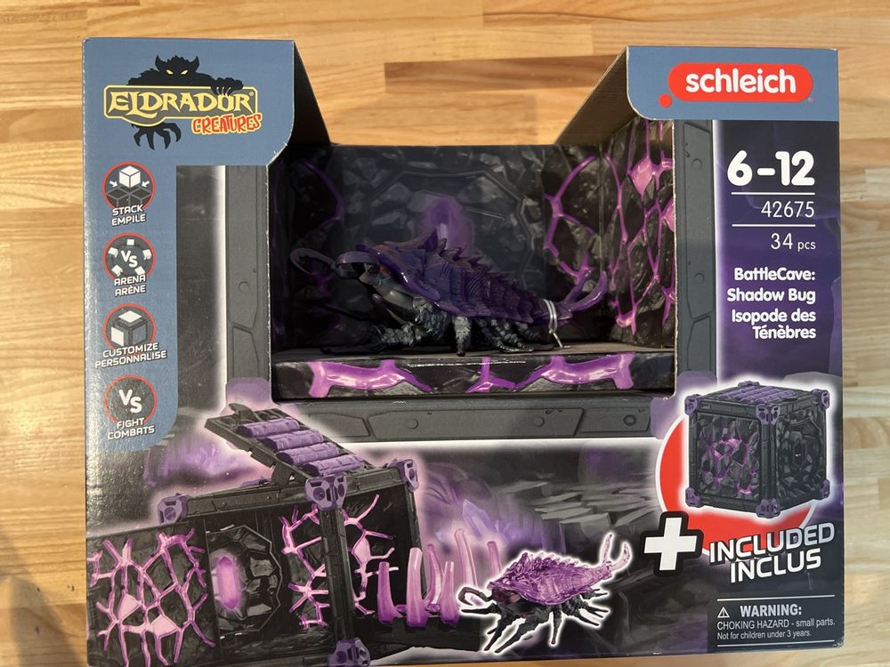 Schleich Eldrador BattleCave Shadow Bug, Top Zustand! (Neu und ...