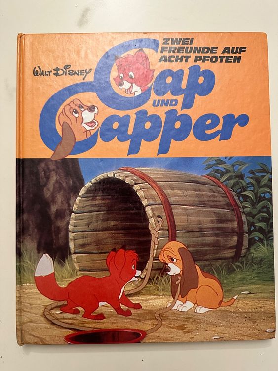 ALTES WALT DISNEY • CAP UND CAPPER • ZWEI FREUNDE AUF ACHT.. (Gebraucht ...