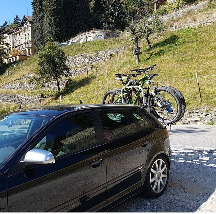 Fahrradträger Menabo Logic 2 - AUDI A3 Sportback (Gebraucht) in ...