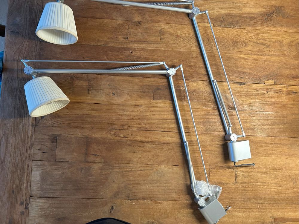 Leuchte ARCHIMOON SOFT mit Wandhalterung von Philippe Starck (Gebraucht ...