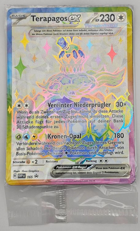 Pokemon Promo Karte Terapagos ex | Kaufen auf Ricardo