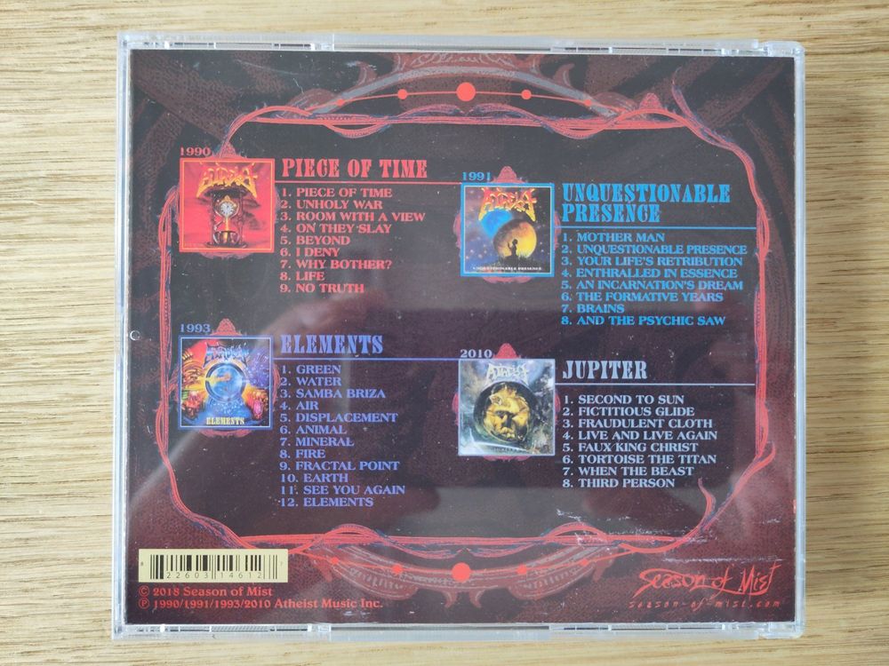 Atheist - Original Album Collection (4 CDs) (Gebraucht) in Birmensdorf ZH für CHF 12 – mit ...