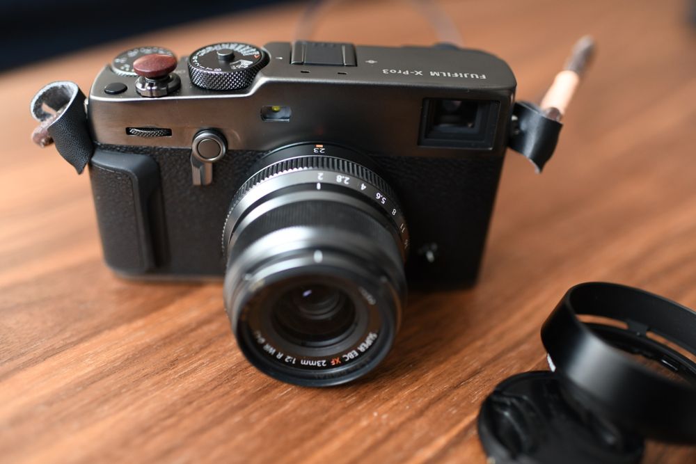 Fujifilm X-Pro3 Dura Black inkl.Fujifilm xf23mm f2 Graphite | Kaufen auf Ricardo