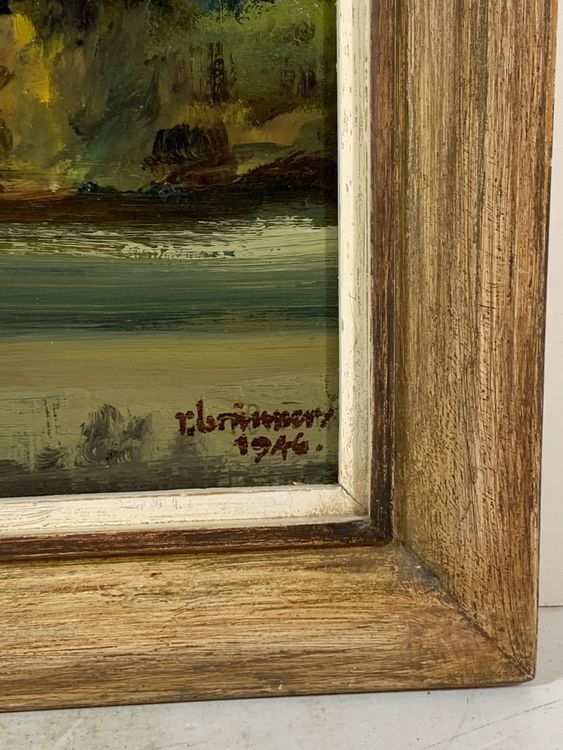 R.Brunner Landschaft Gemälde (Gebraucht) in Root für CHF 20 – mit Lieferung auf Ricardo kaufen