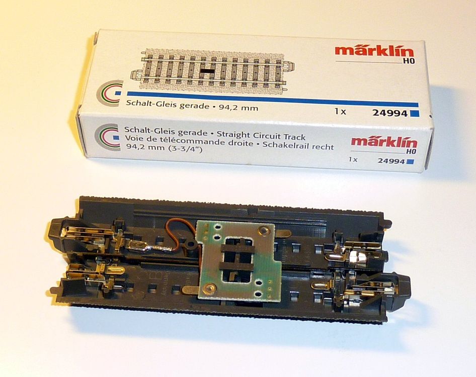 Märklin 24994 Schaltgleis gerade C-Gleis ☼ (Gebraucht) in Novazzano für ...