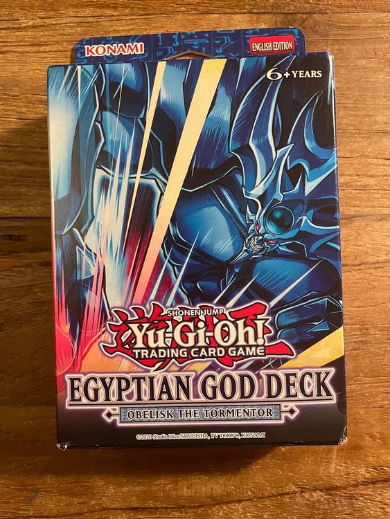 Yu-Gi-Oh Egyptian God Deck: Obelisk the Tormentor OVP (Neu (gemäss Beschreibung)) in Uttwil für ...