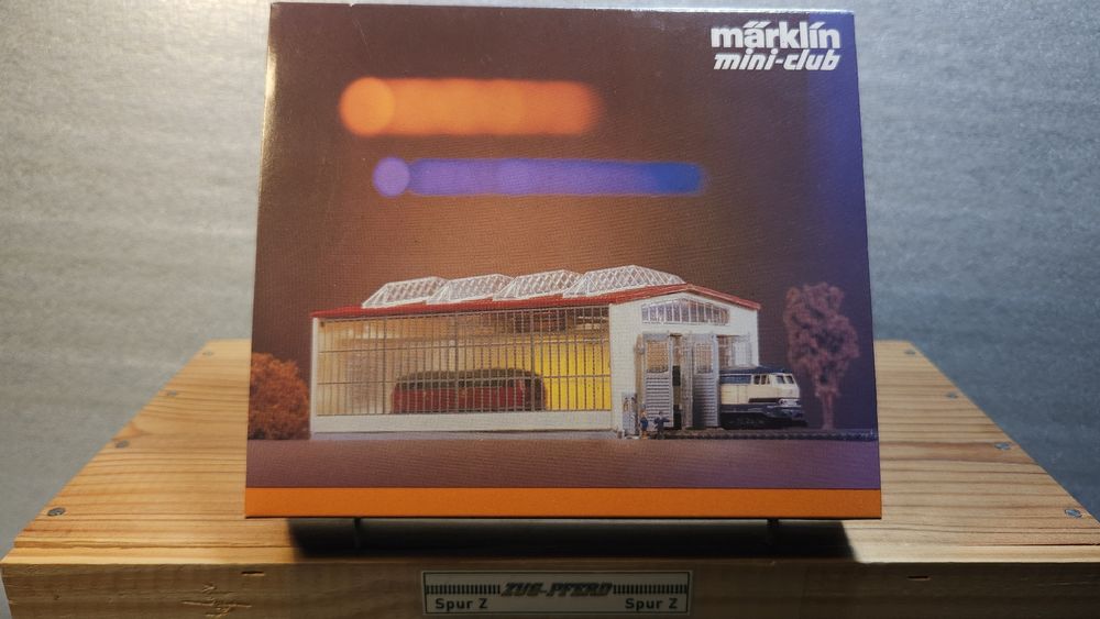Märklin 8980: Zweiständiger Lokschuppen, Bausatz, OVP, neu! (Neu und ...