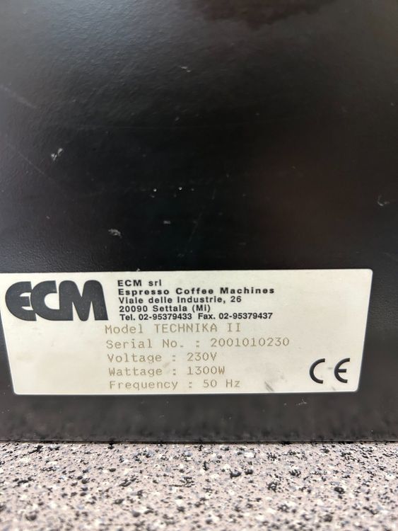 Kaffemaschine ECM Technika II (Gebraucht) in Biel für CHF 250 – nur ...