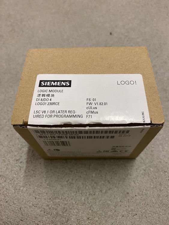 Siemens Logo 230RCE (Neu und originalverpackt) in für CHF 95 – mit ...