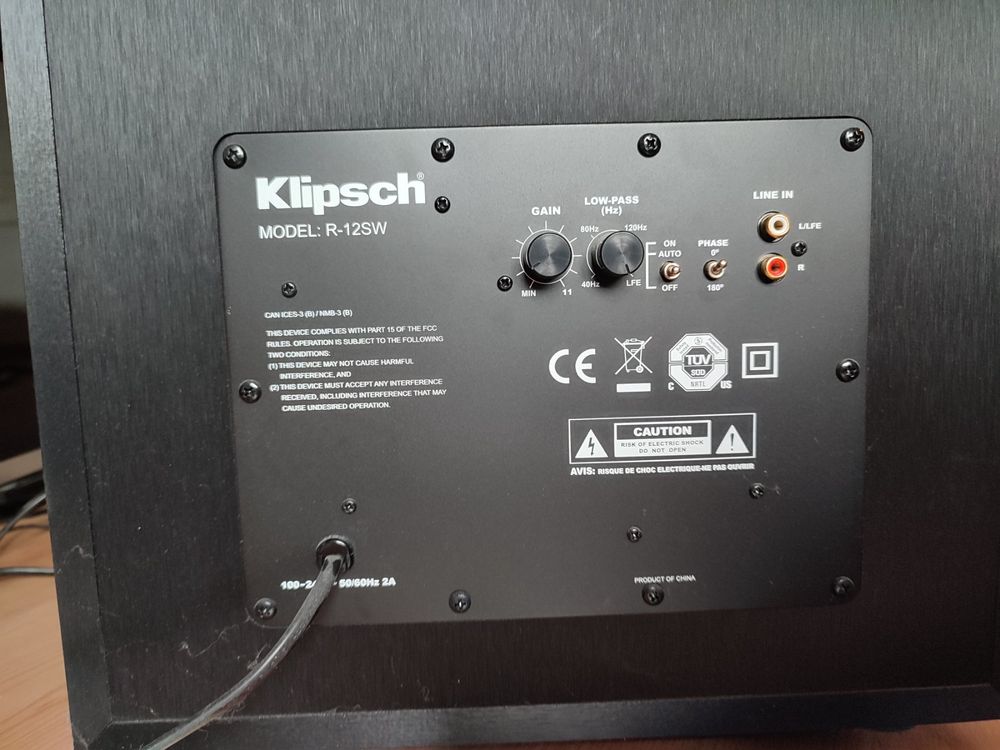 Klipsch R-12SW Subwoofer | Kaufen auf Ricardo