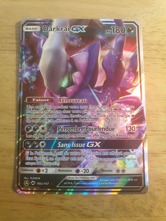 Darkrai GX Shiny/Alternatives Pokemon Cards/SM/FR | Kaufen auf Ricardo