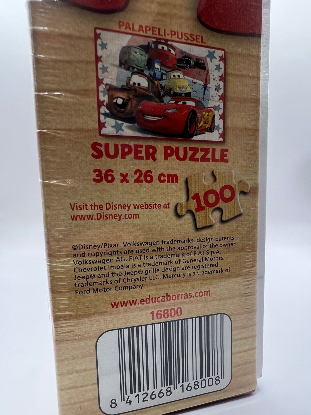 🧩 OVP Puzzle Disney CARS 100 🚗 Educa (Neu und originalverpackt) in ...