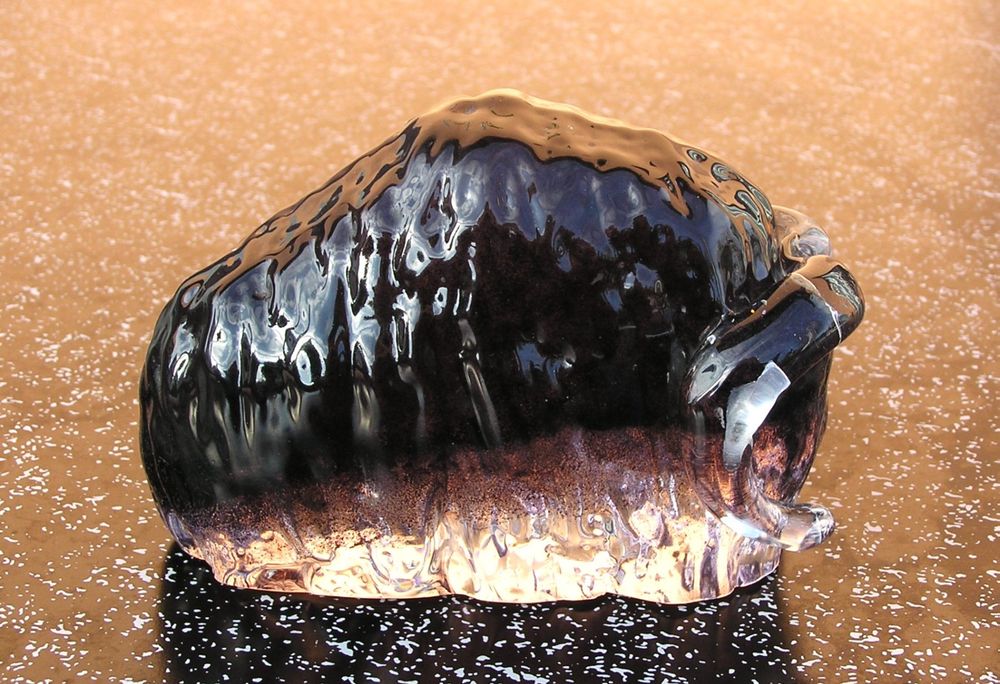 KOSTA BODA SCHWEDEN GLASKUNST MOSCHUS OCHSE (Gebraucht) in Grenchen für ...