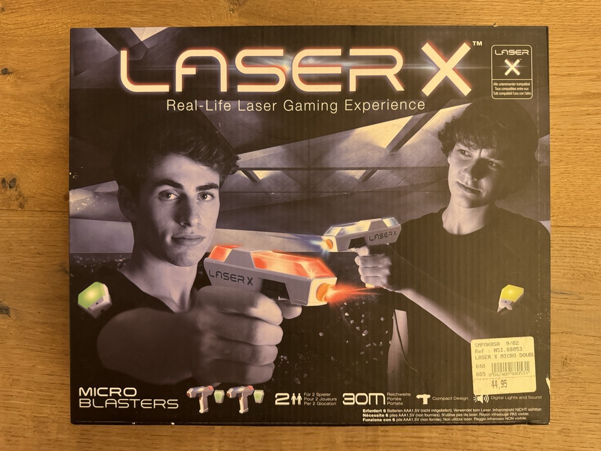 Laser X Micro Blasters - Real-Life Laser Gaming Set! (Neu und ...