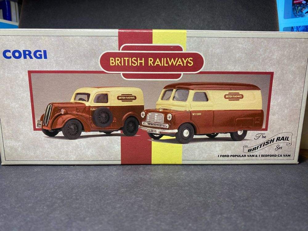 Corgi British Rail Set: Ford & Bedford CA Van, Top! (Neu und ...