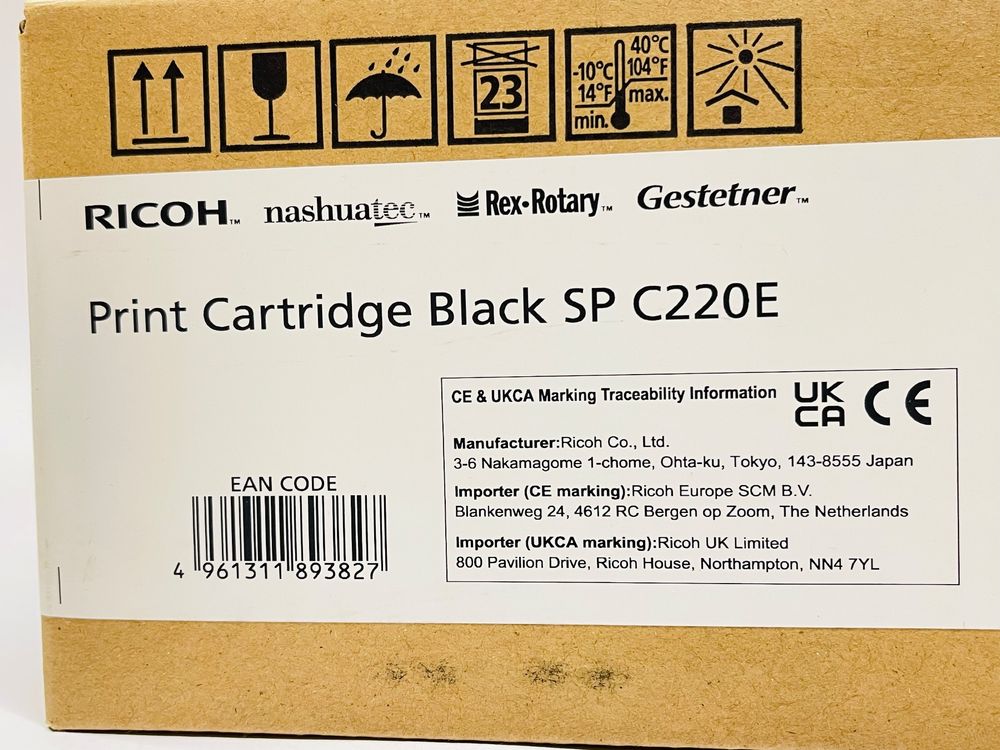 Ricoh Print Cartridge Black SP C220E, Originalverpackt! (Neu (gemäss ...