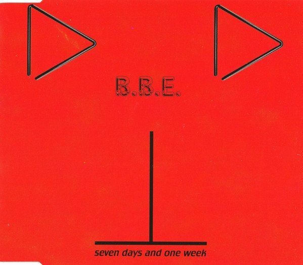 B.B.E. - Seven days and one week Maxi-Single 1996 CD (Neuf (Voir ...
