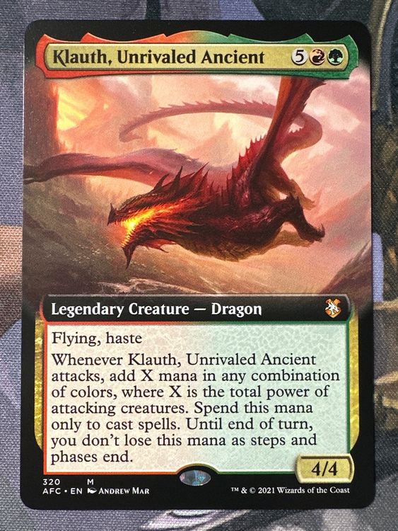 Klauth, Unrivaled Ancient Variant 320 Forgotten Realms (Neu (gemäss ...