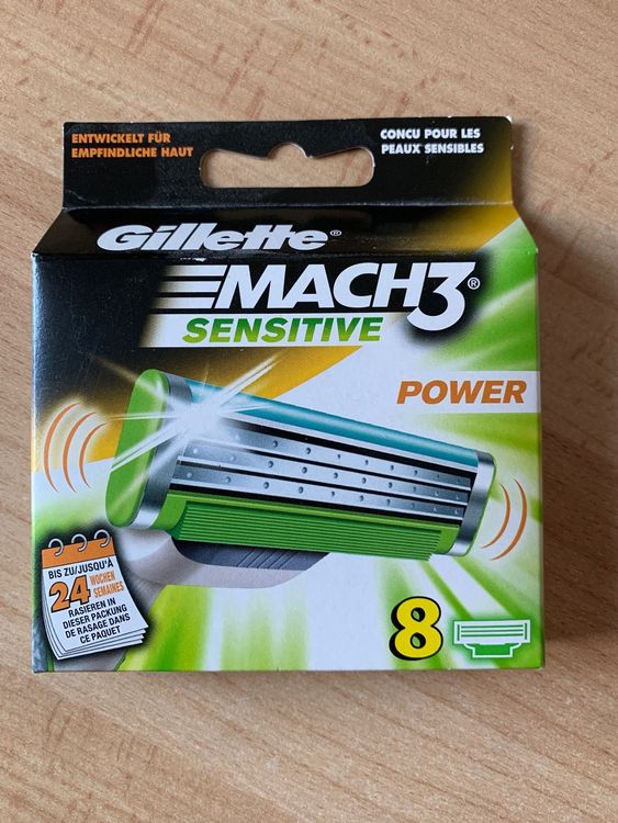 Gillette Mach3 Sensitive Power 8* | Kaufen auf Ricardo