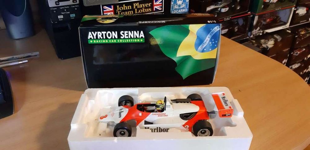 Ayrton Senna Ralt Toyota RT3 mit Marlboro Decals 1:18 (Neu (gemäss ...
