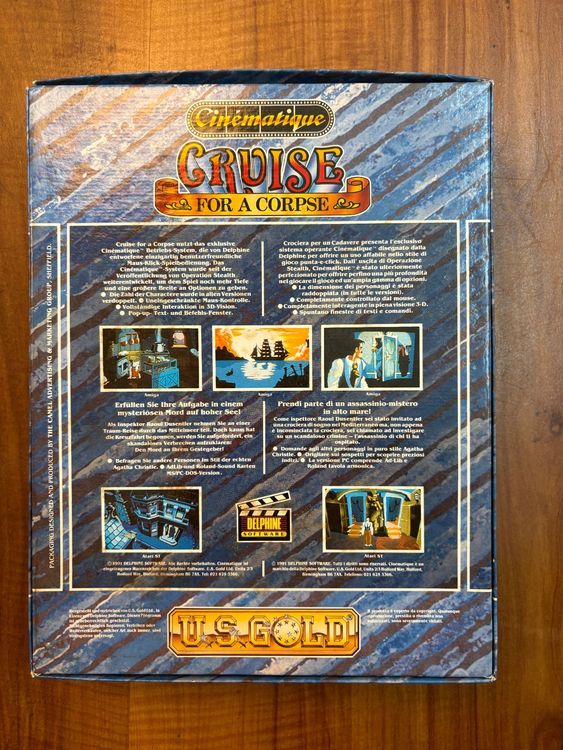 Amiga Spiel: Cruise for a Corpse (Big Box) (Gebraucht) in Niederhasli ...