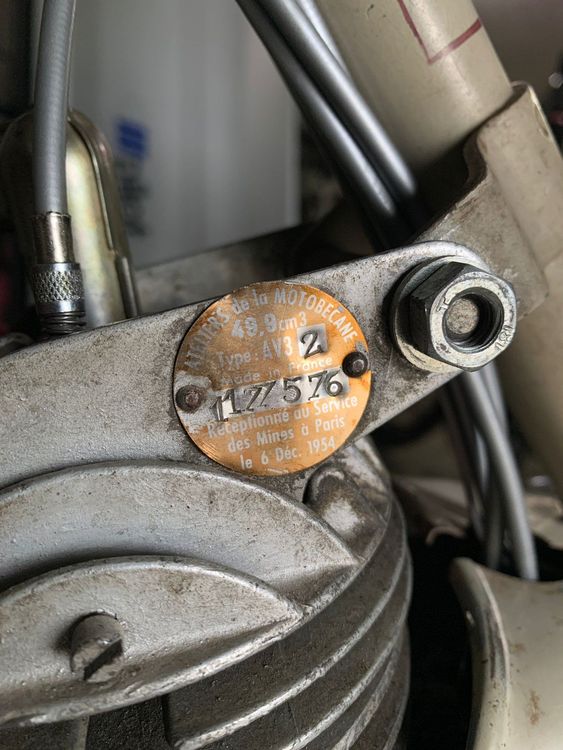 Motobecane Moyblette AV32 - 1954 ab MFK (Gebraucht) in Mühledorf SO für ...