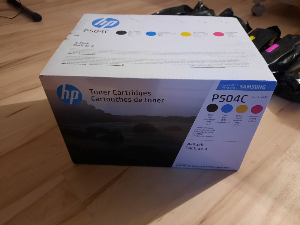 Toner-Set - P504C (Neu und originalverpackt) in Aadorf für CHF 59 – mit ...