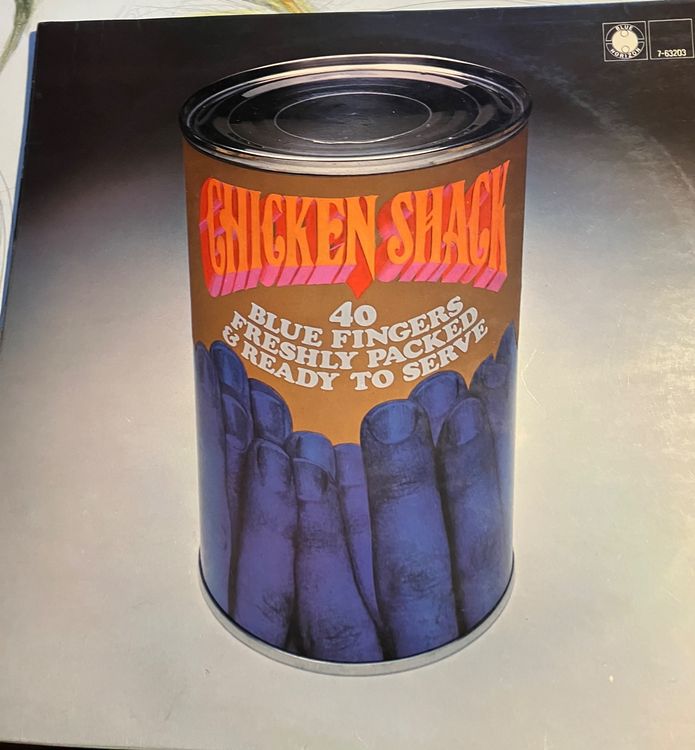 Chicken Shack - Forty Blue Fingers LP, UK Blue Horizon (Gebraucht) in ...