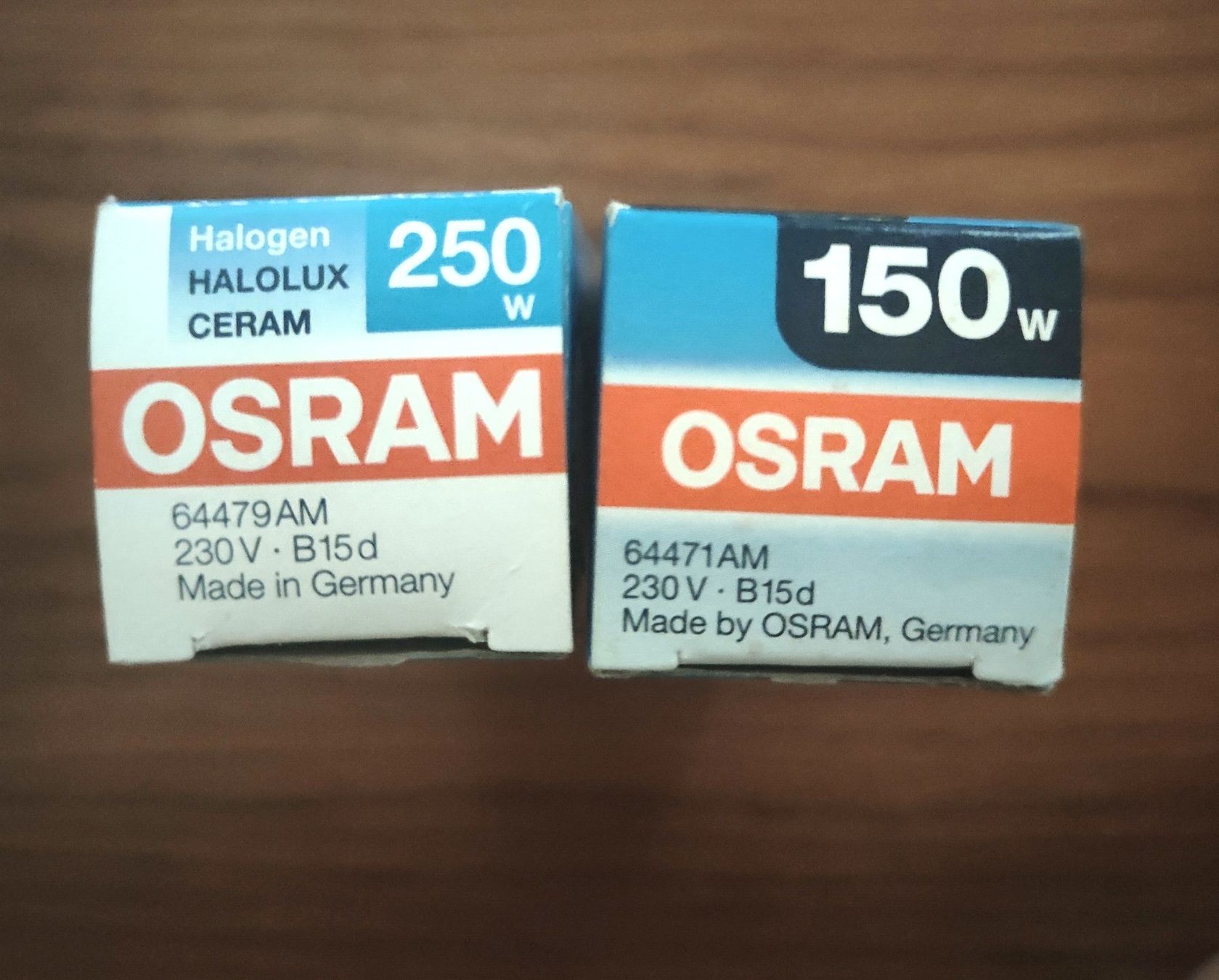 Osram halolux ceram 150w + 250w (Neu und originalverpackt) in Biel ...