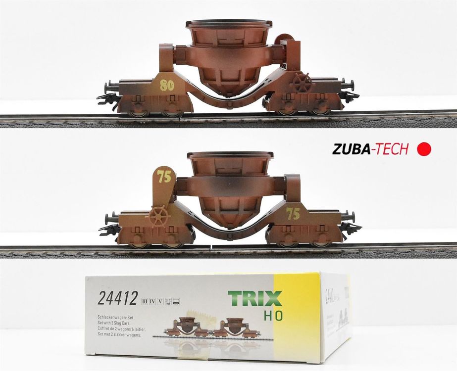 Trix 24412 Schlackenwagen-Set 2tlg. H0 (Gebraucht) in St. Gallen für ...